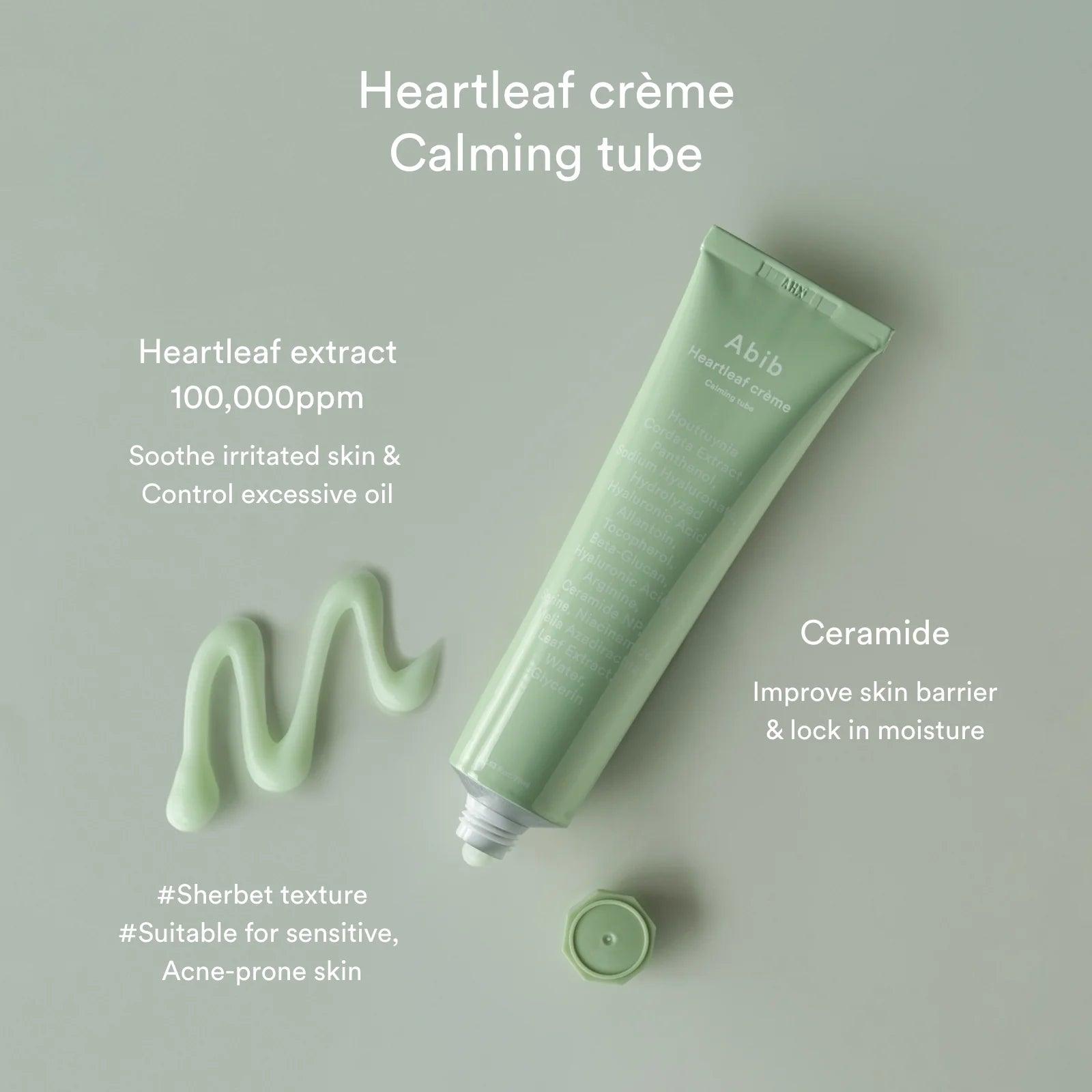Abib Heartleaf Crème - Soothing Hydration for Sensitive Skin – KimYoung ...