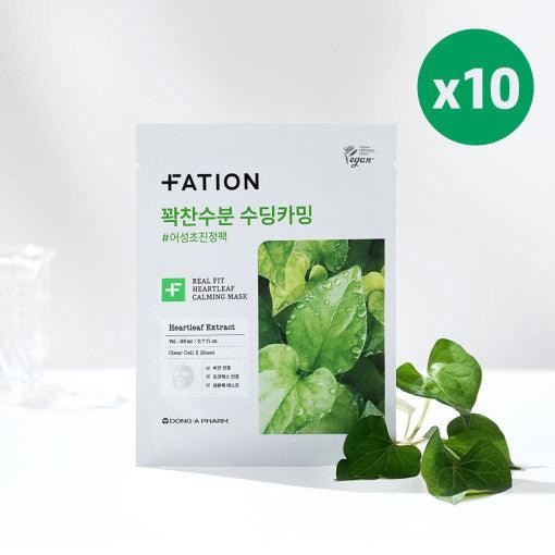 FATION HeartLeaf Calming Mask Sheet - 10 Pack – KimYoung